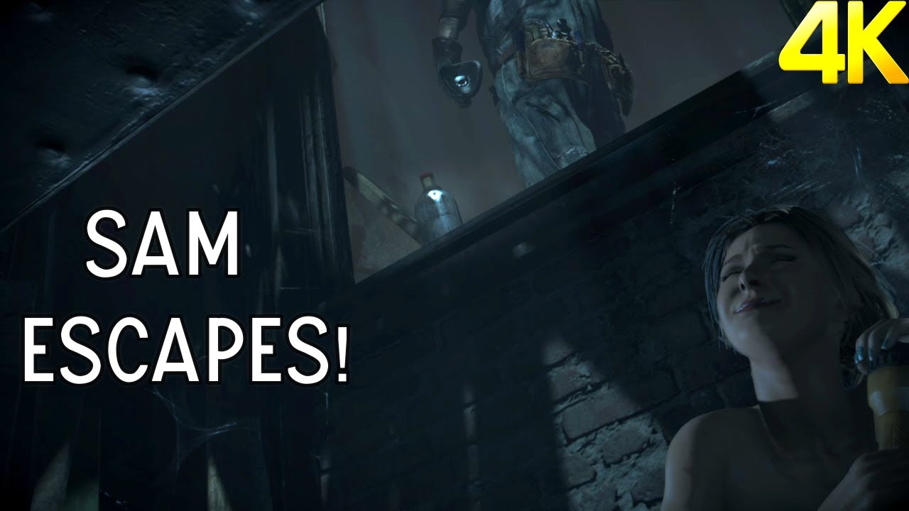 UNTIL DAWN - Sam Finally ESCAPES The PSYCHOPATH | 4K ULTRA HD - YouTube