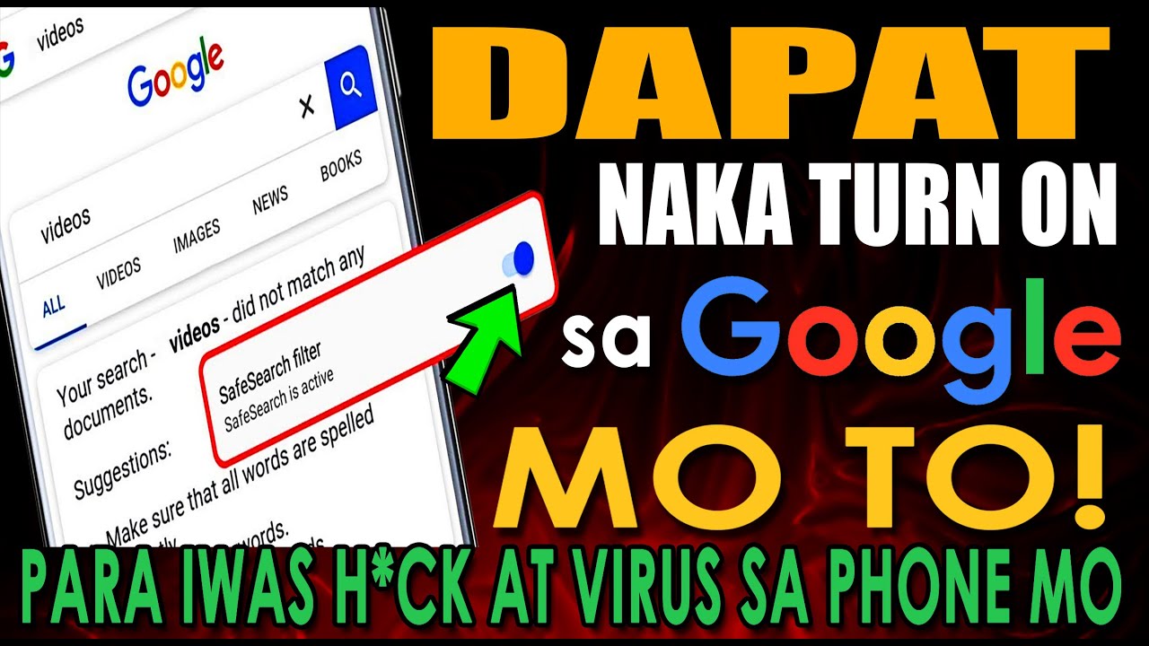 DAPAT NAKA TURN ON TO SA GOOGLE MO PARA IWAS H*CK SA PERSONAL ACCOUNTS ...