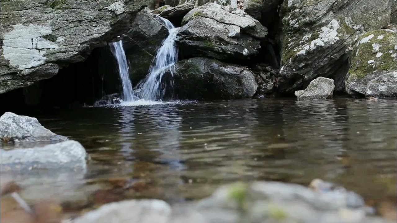 nature sounds waterfall relaxing meditation birdsong water falling ...