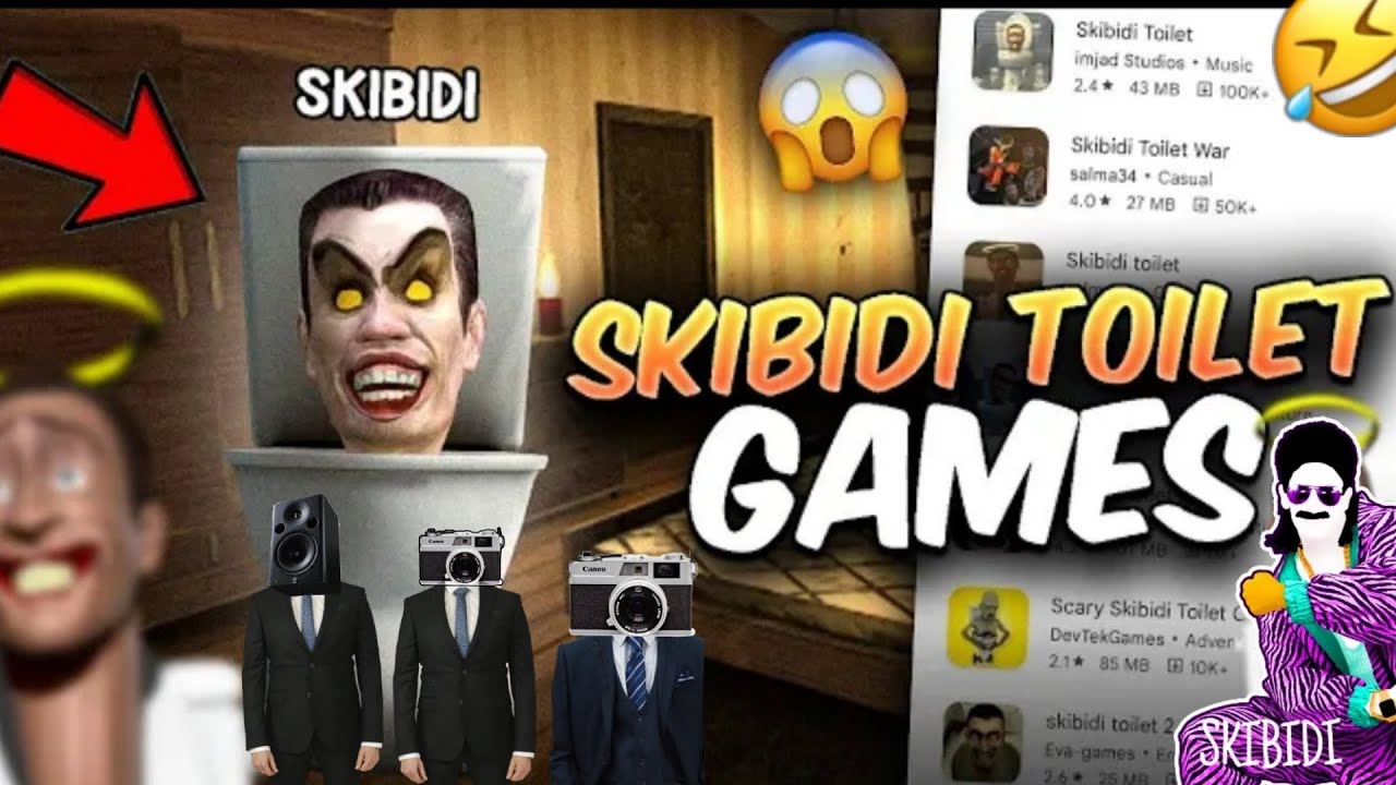 Playing the SKIBIDI TOILET Game! (OFFICIAL) - YouTube