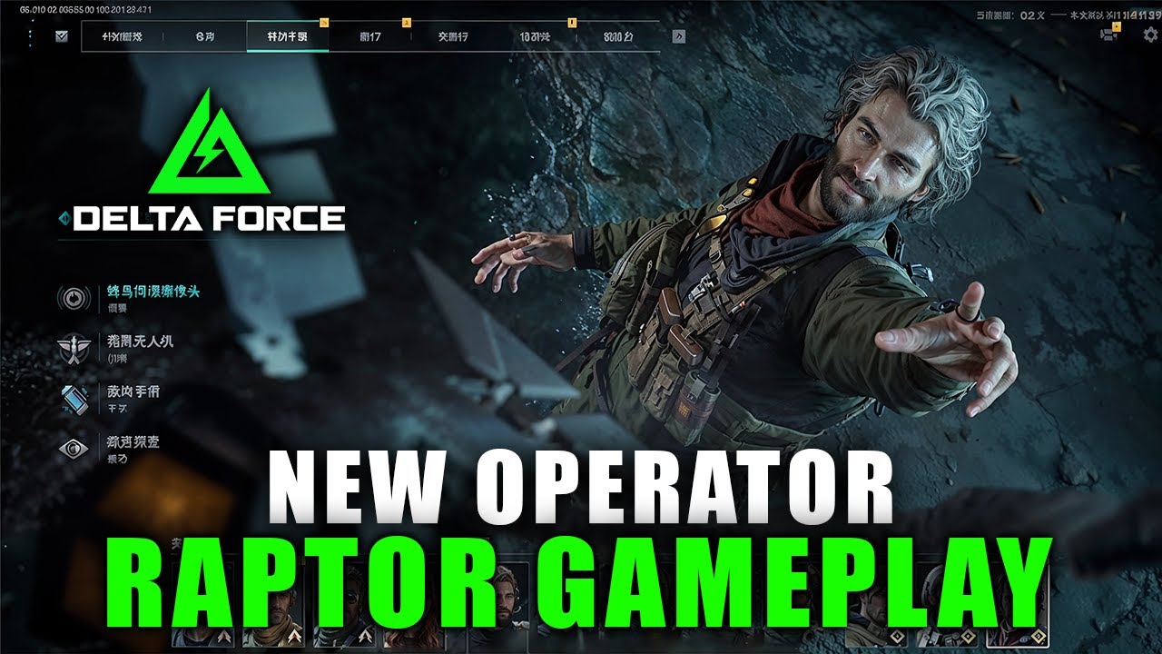 Delta Force Season 6 Raptor Operator Gameplay | New Abilities in Action ...