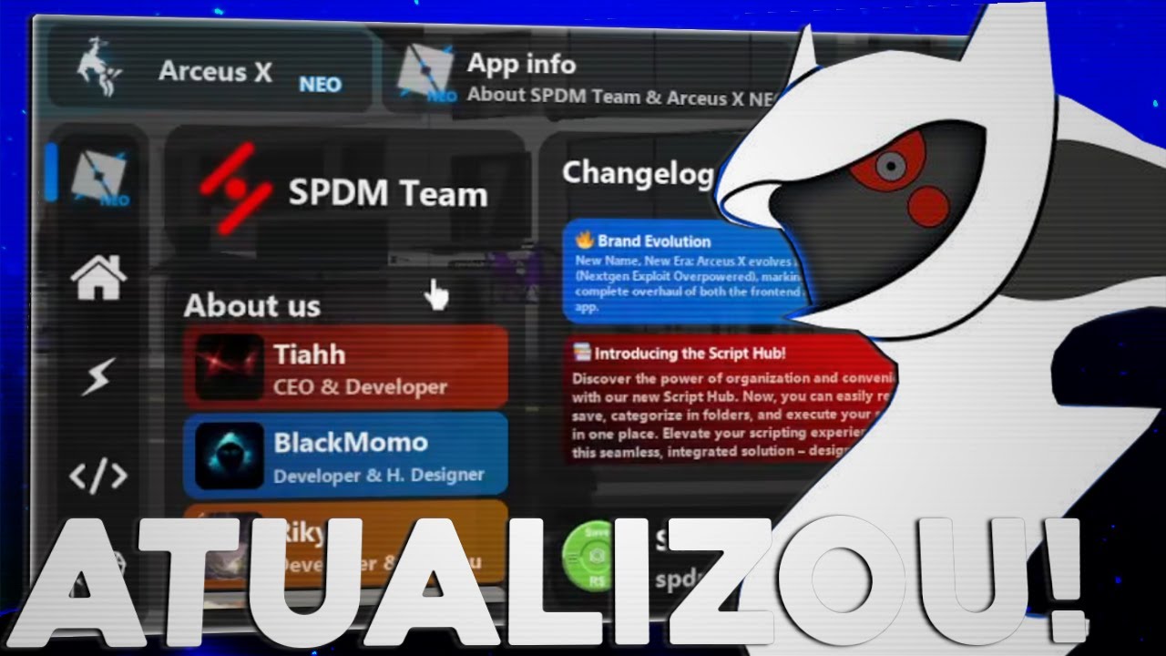 ÚLTIMA VERSÃO 🔥 Arceus X NEO MELHOR EXECUTOR - ATUALIZOU! 2024 - YouTube