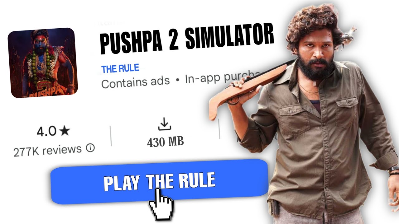 I Found Top 2 Secret Games 💥 like Pushpa 2 On Play Store 🤯 || ( Movie ...