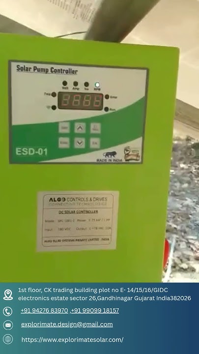 Solar Pump ControCustomer Review | Solar Pump Controller in Action by Explorimate Solar 🚜☀️ller ...