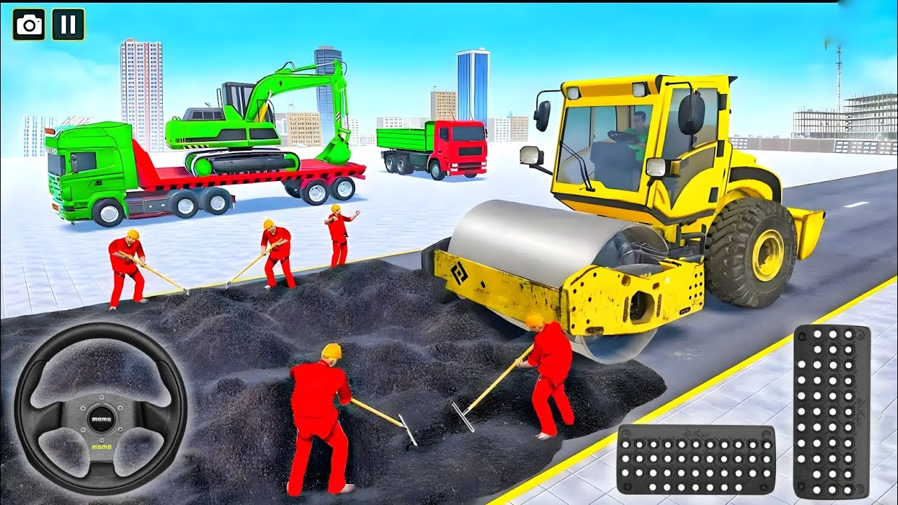 Constrction Truck simulator | Construction work game |Construction game ...