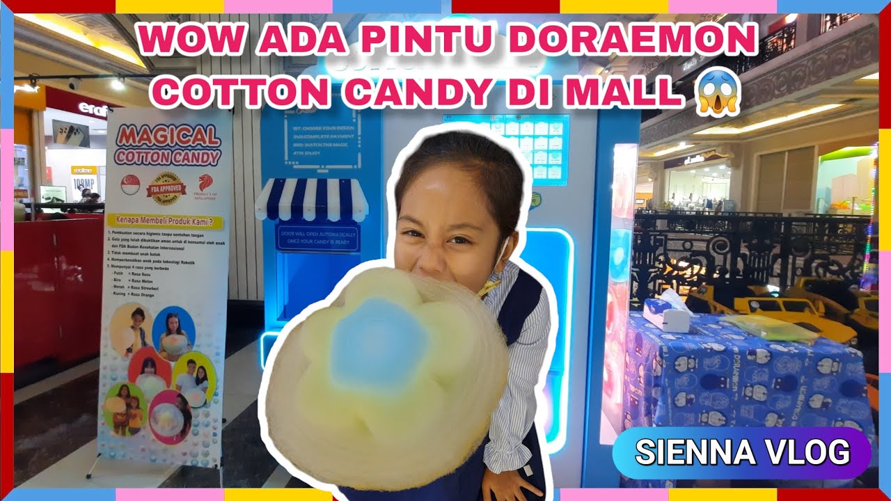 NYOBAIN MESIN COTTON CANDY YANG LAGI HITS DI JOGJA CITY MALL || MAGICAL ...