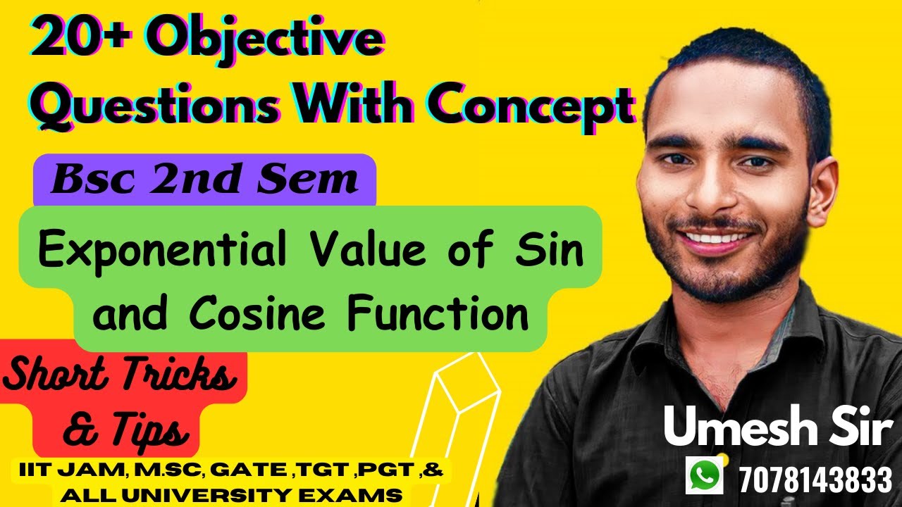 Exponential Values Of The Sine And Cosine And Hyperbolic Function ...