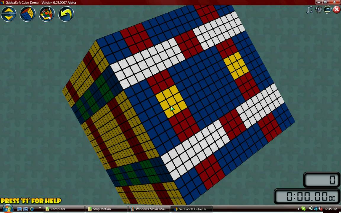 Gabbasoft Cube Pattern - YouTube