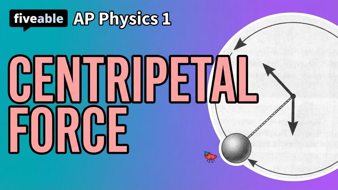 AP Physics - Centripetal Force & Circular Motion | Fiveable Cram Archive