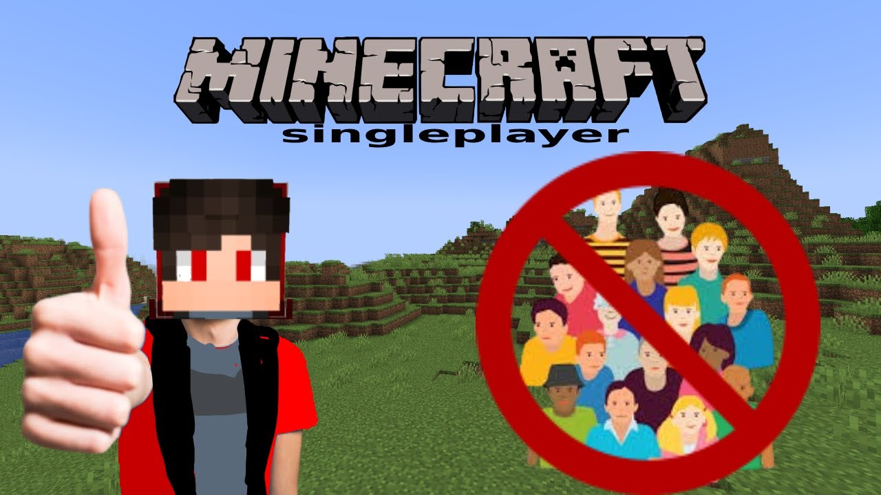 The Average Minecraft Singleplayer Experience - YouTube