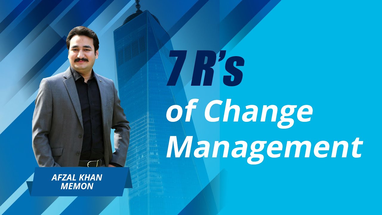 7 R's of change management. - YouTube