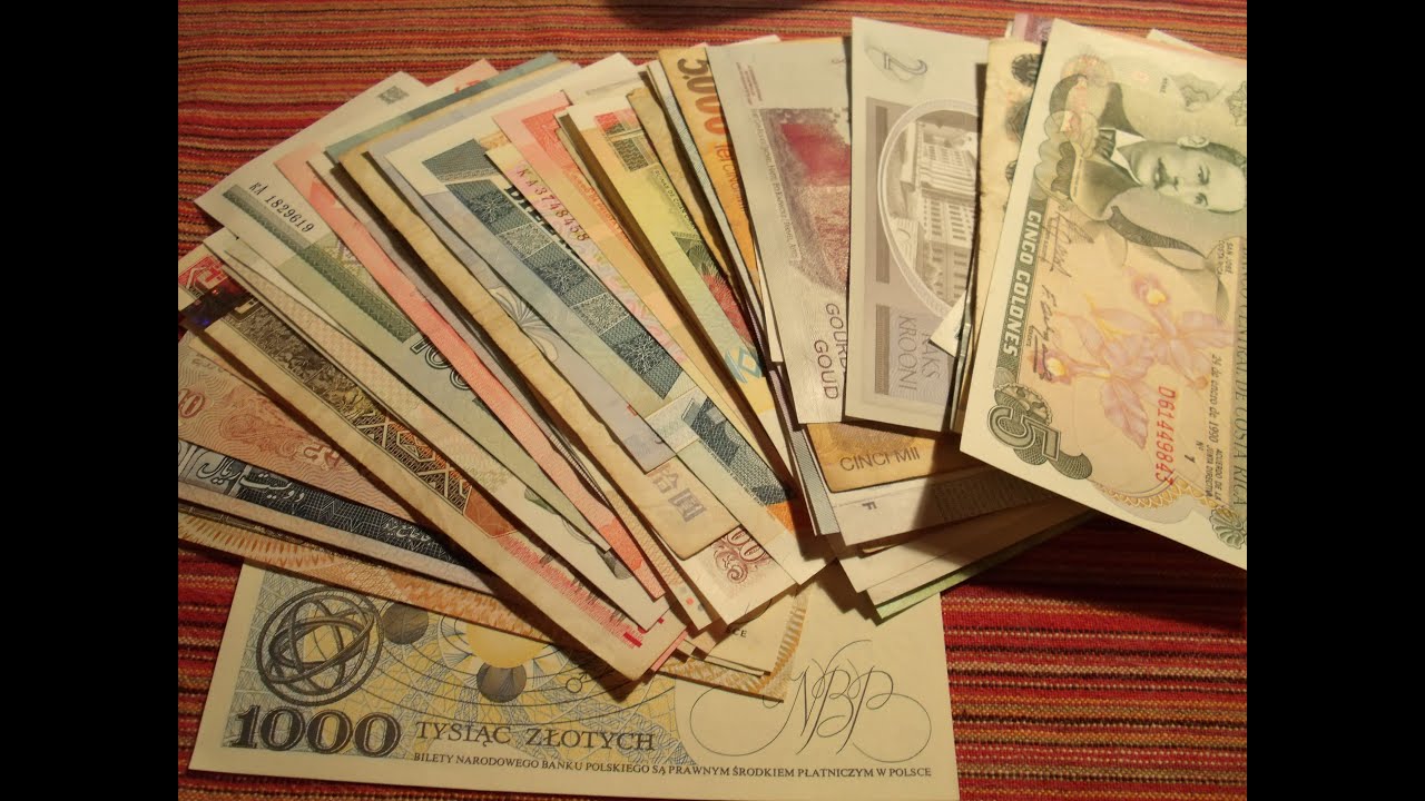 Mixed Bundle of Banknotes Overview - YouTube