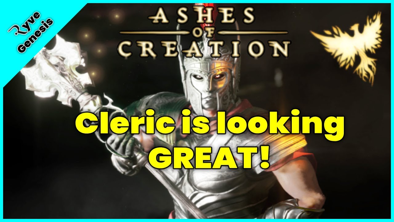 The Ashes of Creation Cleric looks GREAT! - YouTube