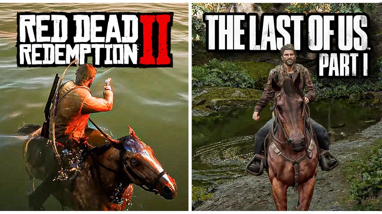 30 Details, Differences & Physics Comparison - RDR2 vs The Last Of Us ...