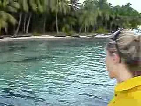 Arriving to Little Eden Cay - YouTube