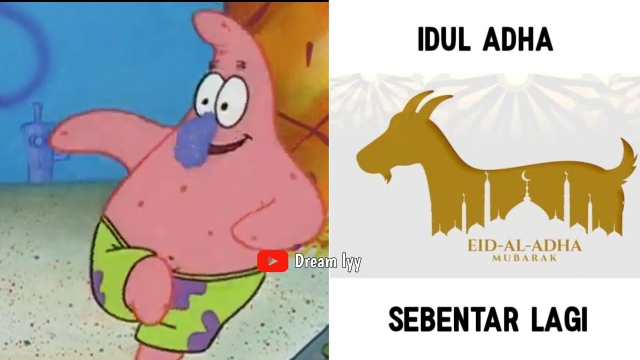 idul adha sedih vs senang (meme) - YouTube