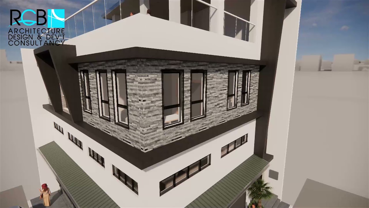 Proposed Four(4) - Storey Commercial Building with one Residential Unit ...