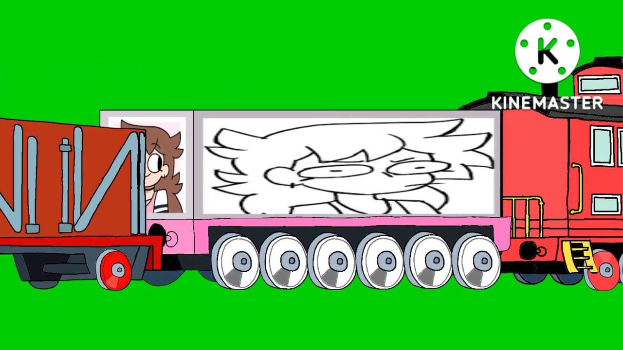 All engines go Thomas passing (including bruno) green screen - YouTube