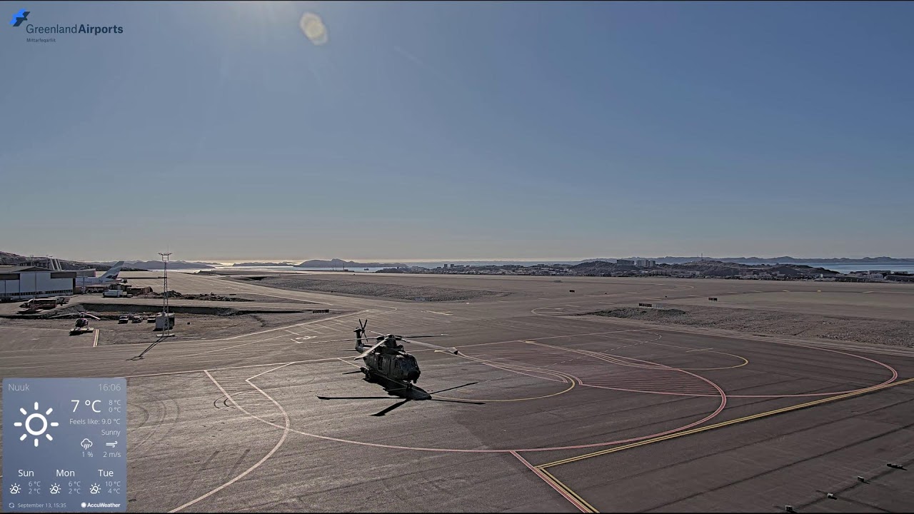 Nuuk Airport South - YouTube