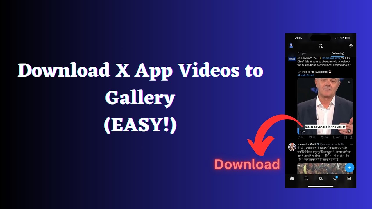Download X App Videos to Gallery in 2024 (Easy!) - YouTube