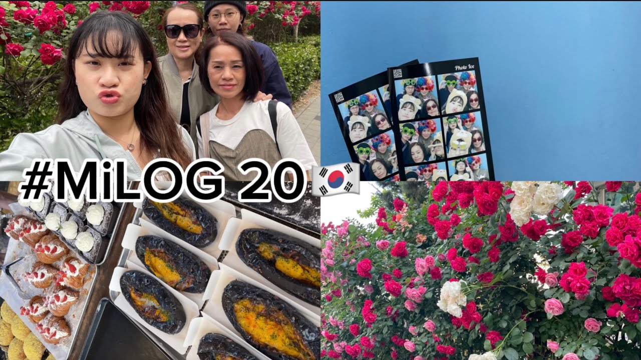 MiLOG 20 | 韓國旅遊🇰🇷 | 打工渡假之帶家人玩首爾.美食大饗宴🥐🥯🧀🍗🍟🧇🍴🐂#vlog#food#travel# ...