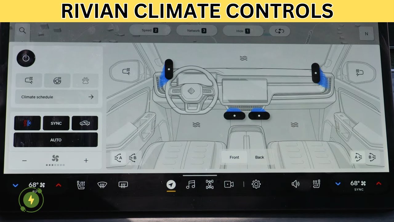 Rivian Climate Controls Tutorial - YouTube