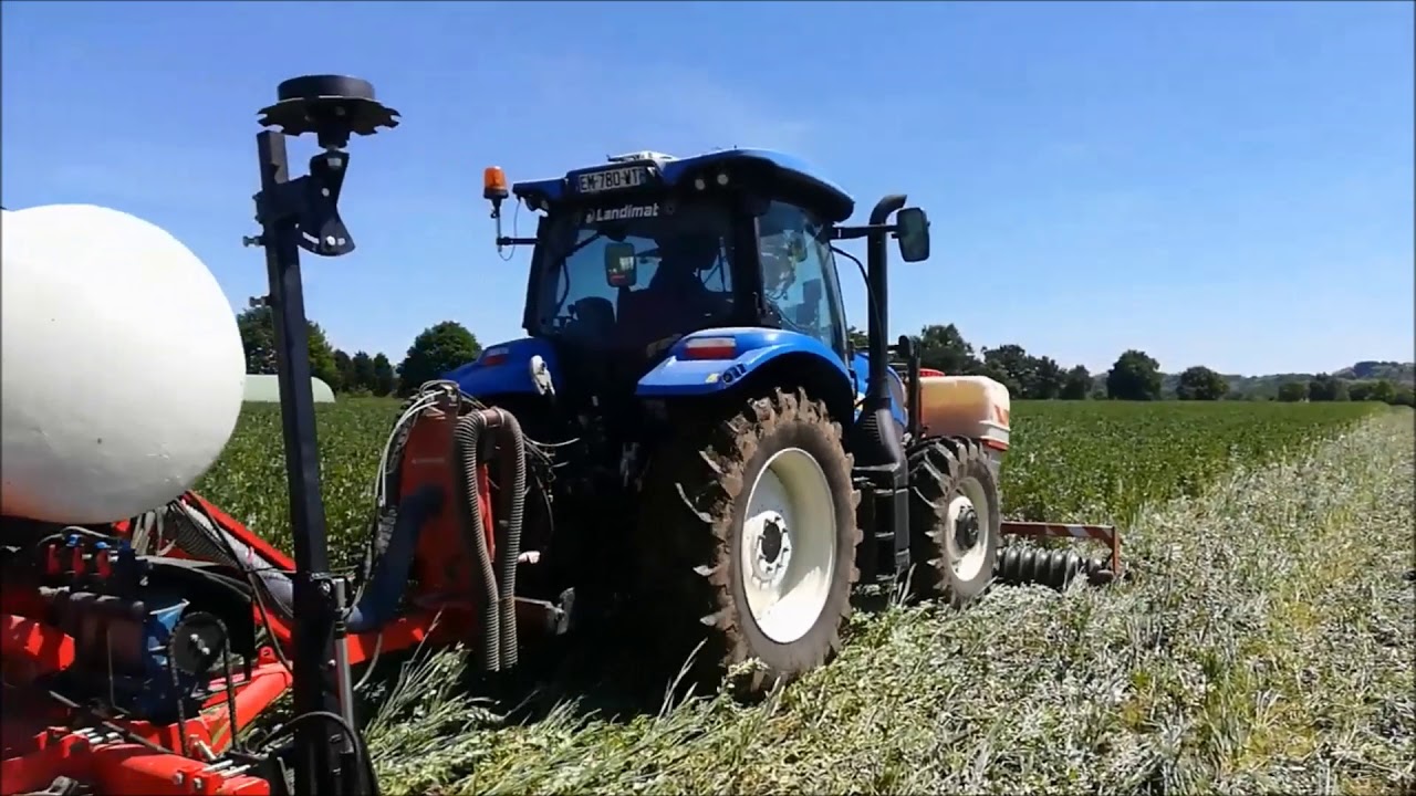 Landes / Agriculture : la technique du semis-direct chez Benoît ...
