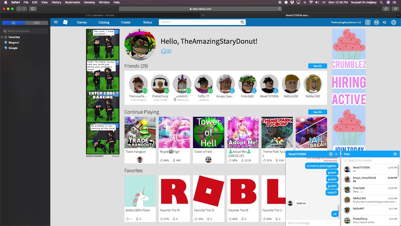 I CAUGHT A ROBLOX ROBUX SCAMMER! - Donut Gamer - YouTube