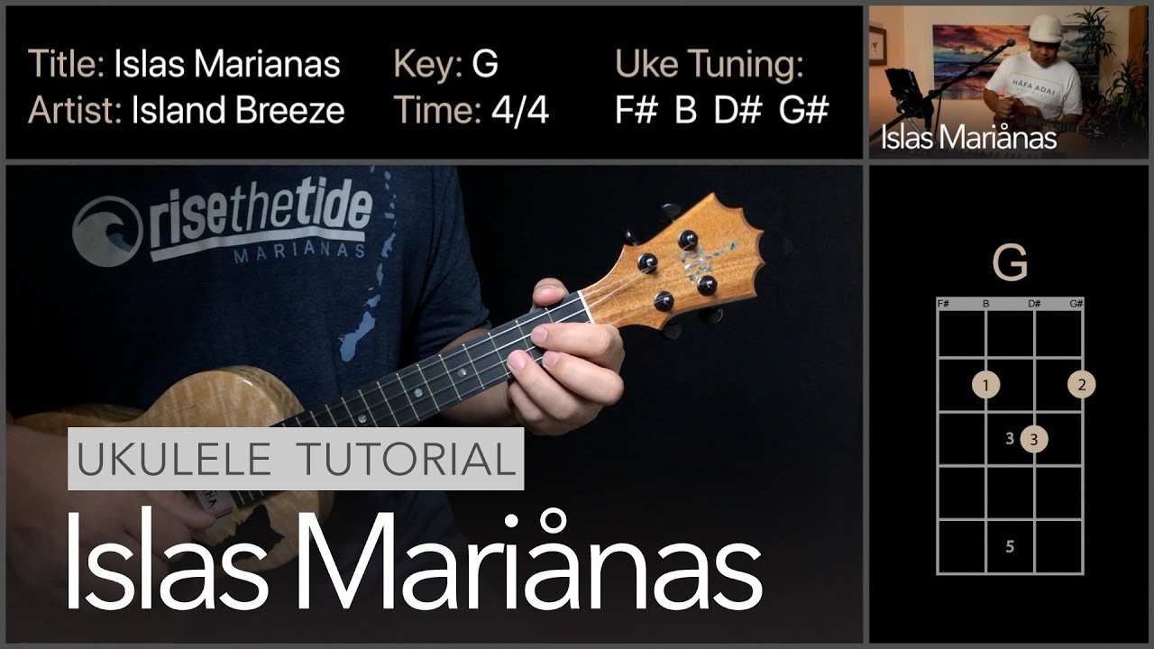 Ukulele Tutorial: Islas Marianas (Island Breeze) - YouTube