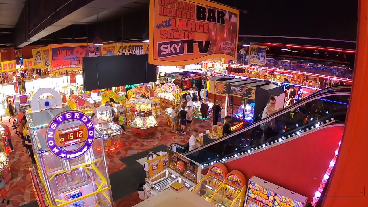 Video Game Arcade Tours - Olympia Leisure (Scarborough, UK) 🇬🇧 - YouTube