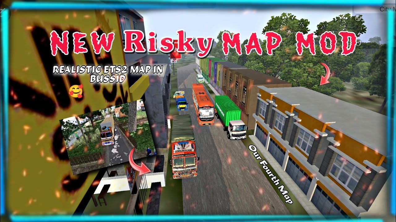 😎New Risky Map Mod | ⚡ETS2 Map in Bussid | Our Fourth Map 🤩 | 🌟TimePass Gaming 💥 - YouTube