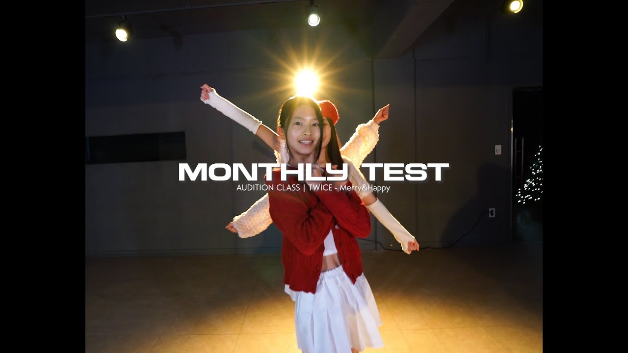 MERRY&HAPPY - TWICE / Audition Class | WE'D Dance Studio - YouTube
