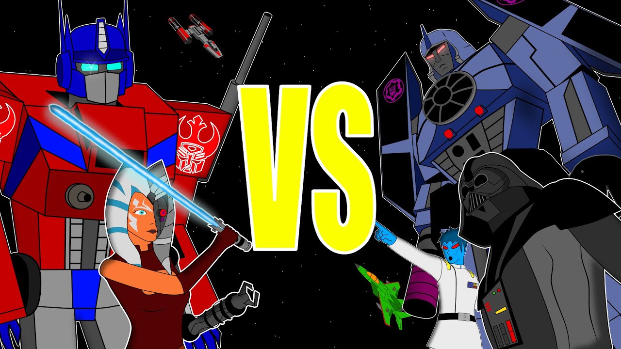 The Transformers VS Star Wars - YouTube