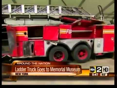 Ladder Truck goes to 9/11 Memorial Museum - YouTube