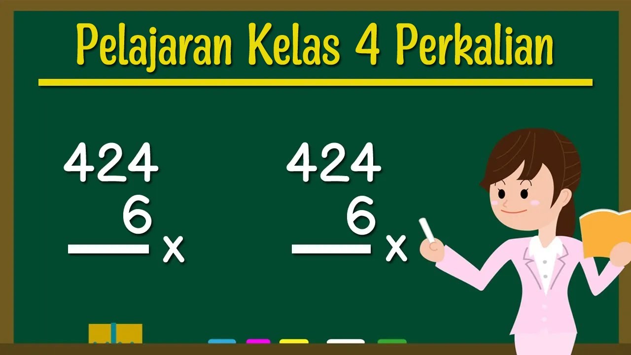 Belajar Perkalian Bersusun 📙 Matematika Dasar Kelas 3 SD 📙 Ratusan ...