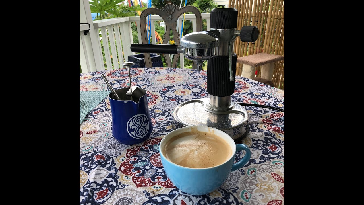 AMA Milano Espresso Machine Small Version - YouTube