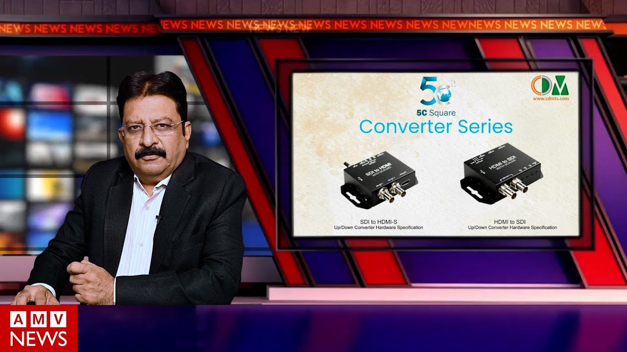 5C Square HDMI & SDI Converters | AMV NEWS - YouTube