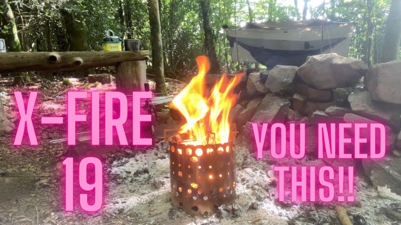 The X-FIRE 19 Camping Stove/Fire Pit - It’s Soooooo Hot!!!! - YouTube