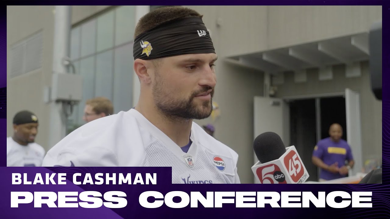 Blake Cashman on 2025 Offseason Training & New Teammates on Defense ...