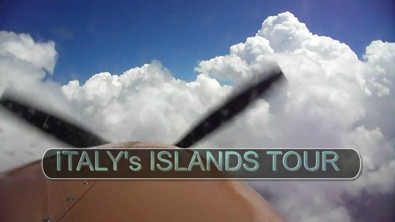 Italy's Islands Flying Tour with Cessna Turboprop - YouTube