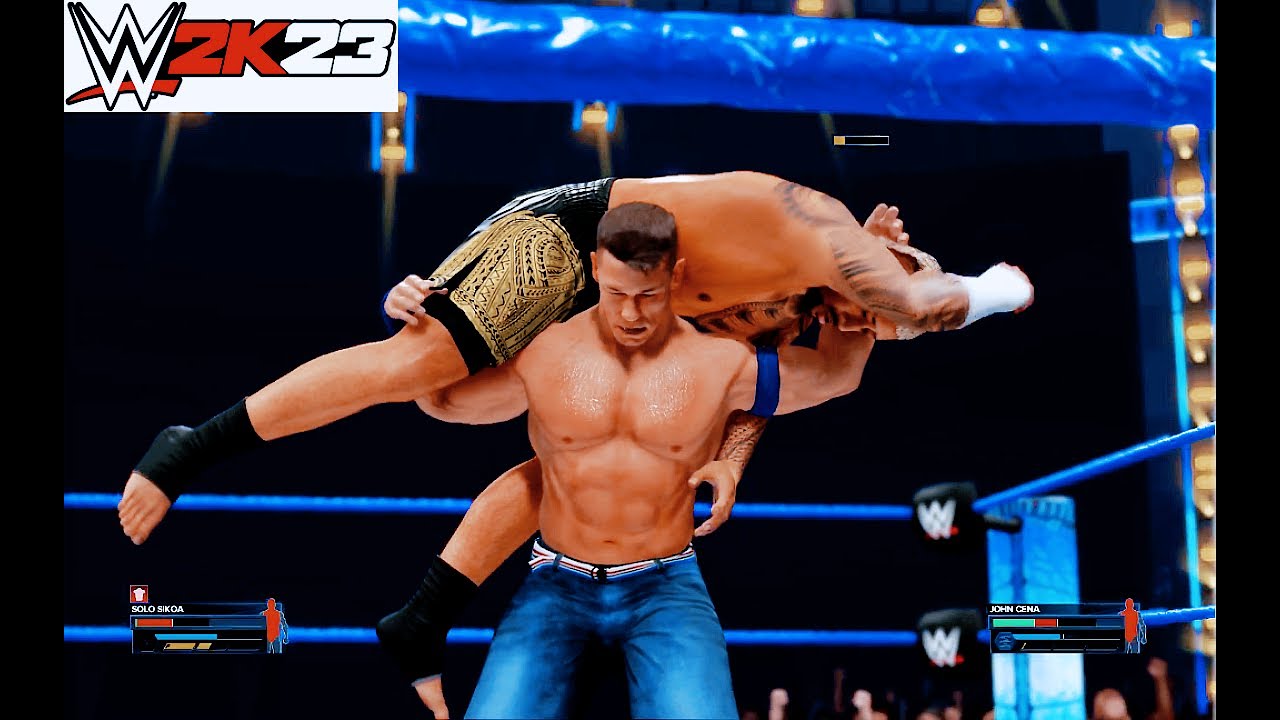Full Match - John Cena vs Solo Sikoa : SmackDown | WWE 2K23 - YouTube