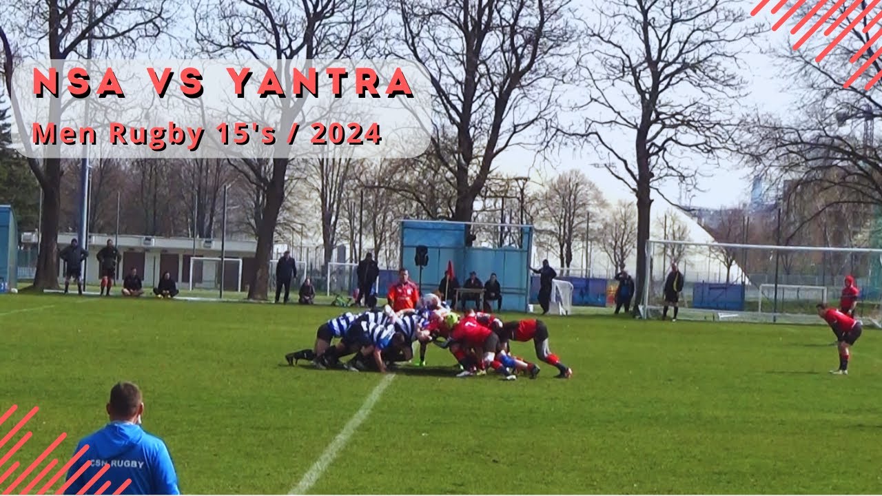 RC NSA Sofia - Yantra Gabrovo RC - Rugby Men 15's (Spring 2024) - YouTube
