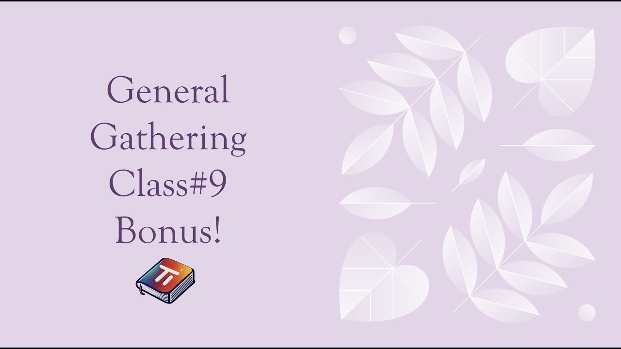 General Gathering #9 - Verbs Part 1 - YouTube