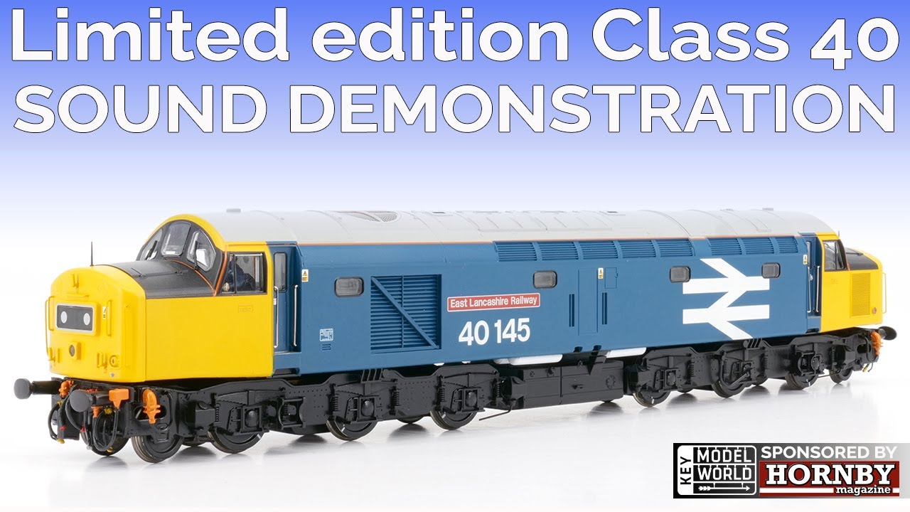 HM194: Exclusive limited edition Bachmann Class 40 sound demonstration ...