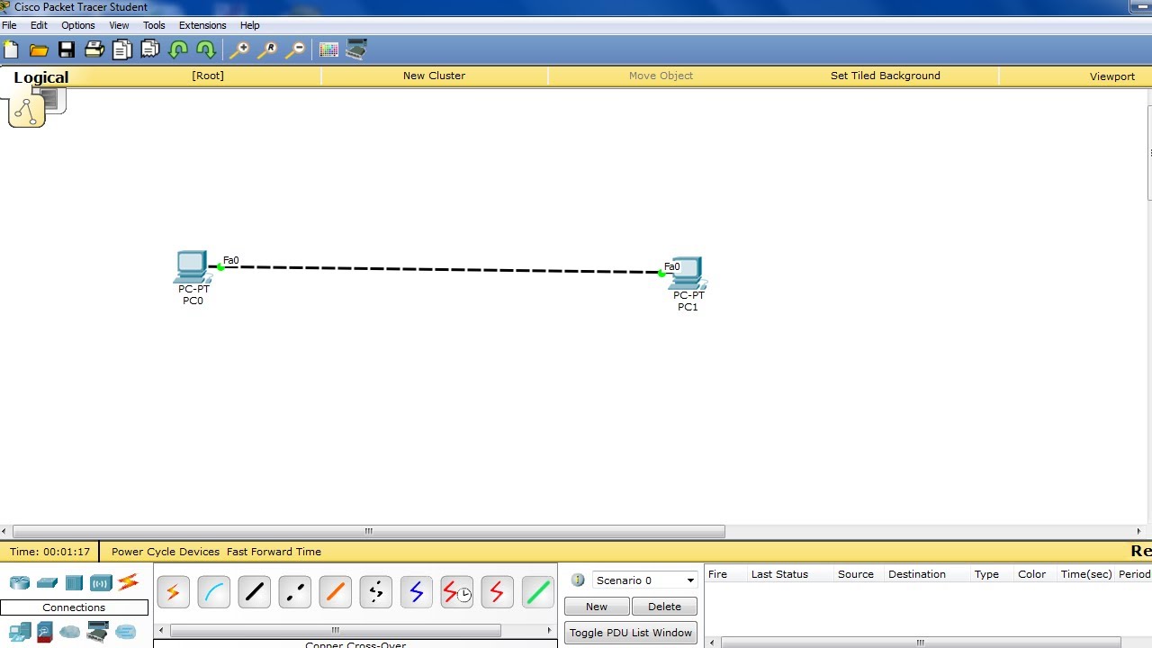 How to network into two pc help of cisco packet tracer, (cisco packet ...