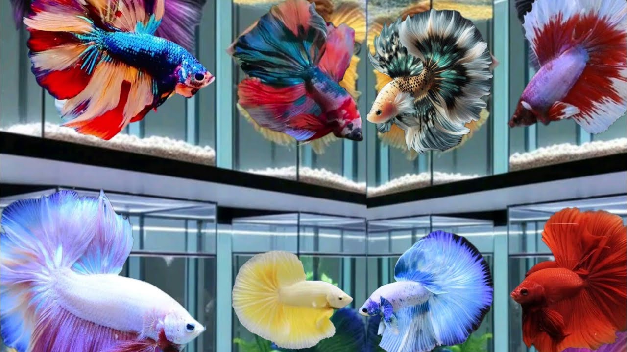 beautiful betta fish tank | small beautiful fish tank | colourful fish ...