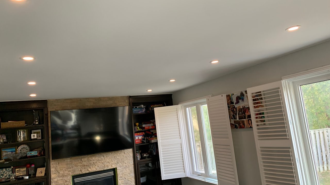 LED pot light upgrade from Pan Pot lights - YouTube