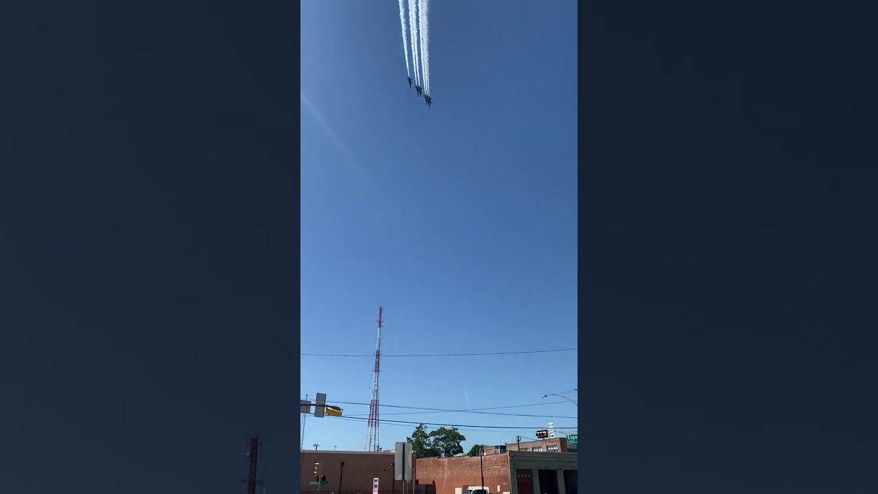 Blue Angels Salute First Responders Dallas 2020 - YouTube