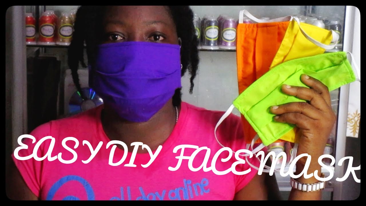 How To Make A Reusable Medical Face Mask | DIY Easy To Make Face Mask ...