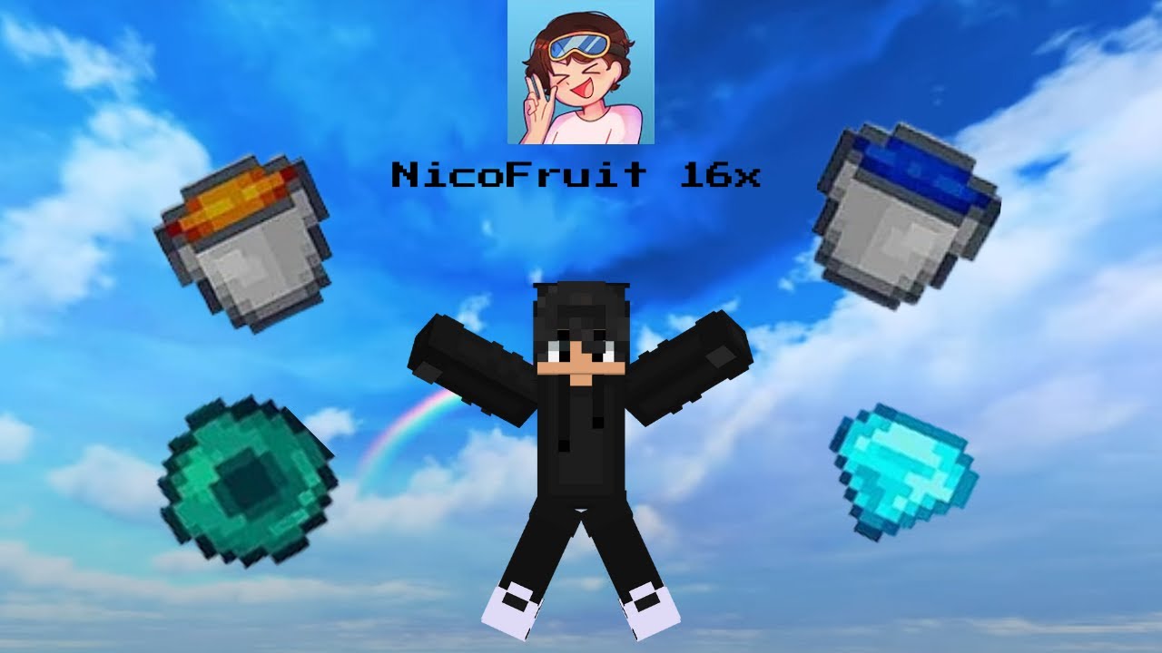 NicoFruit 16x / Minecraft Texture Pack 1.8.9 ( COLOR FULL) - YouTube